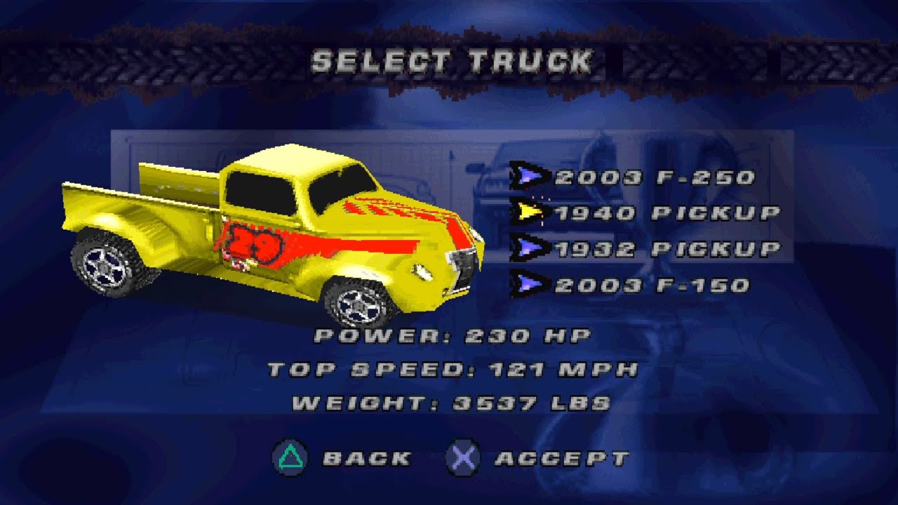 Ford Truck Mania All Cars [PS1] - YouTube