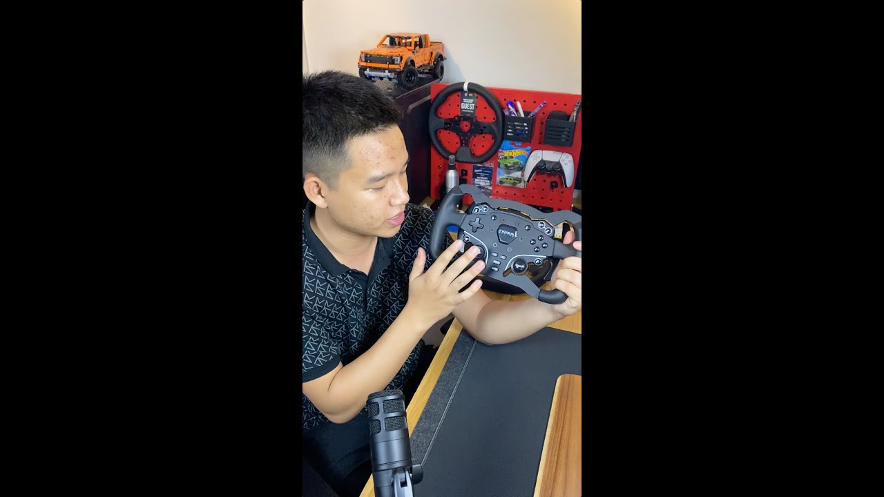 Mod cho Moza R5 để chơi game đua xe | Moza ES Formula Wheel Mod ...