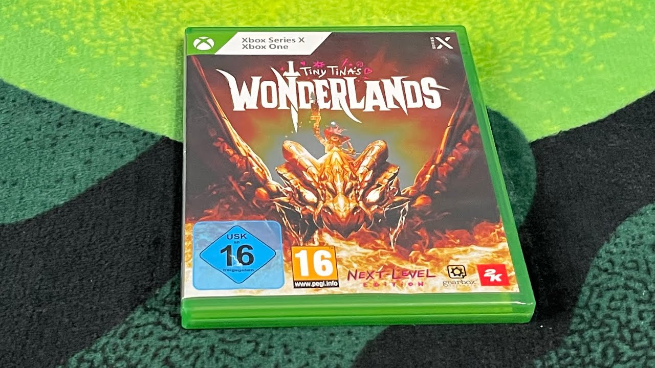 Tiny Tina’s wonderlands Xbox series x unboxing - YouTube