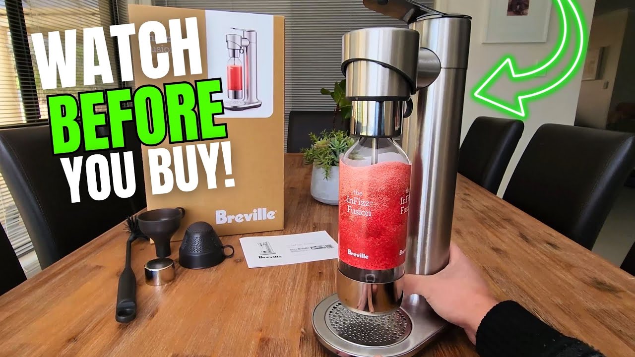 Is the Breville InFizz Fusion REALLY Better Than SodaStream? - YouTube