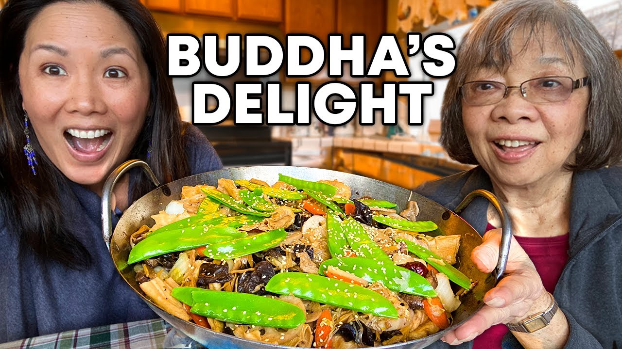 CHINESE Buddha's Delight (Lo Han Jai, 罗汉斋) With Asian Mom - YouTube