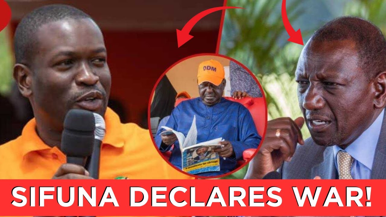 SIFUNA COMEBACKS!!Fearless Sifuna finally sends a terrifying message to ...