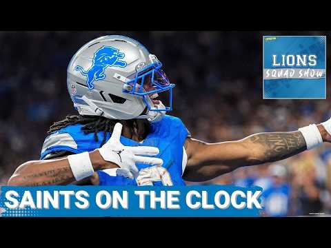 LIONS SQUAD SHOW: Detroit Lions PREPARE For NFL Opener vs New Orleans Saints + Dave Birkett Joins!