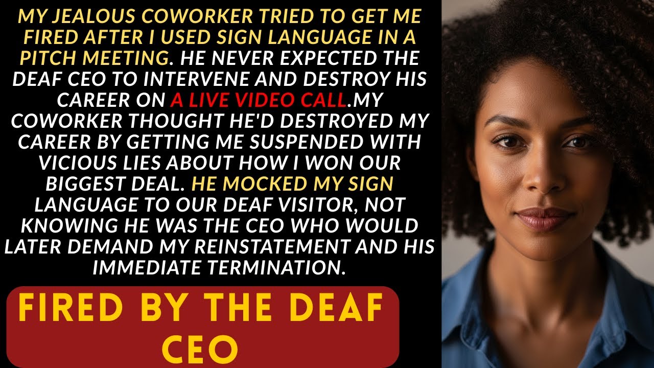 He Laughed at My Sign Language, The Deaf CEO Fired Him... - YouTube