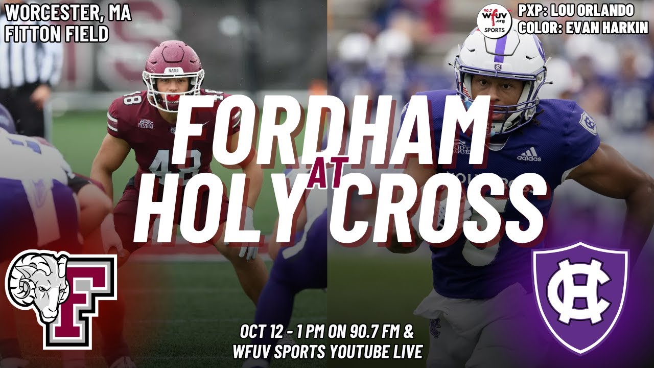 Fordham Football at Holy Cross I WFUV Sports - YouTube