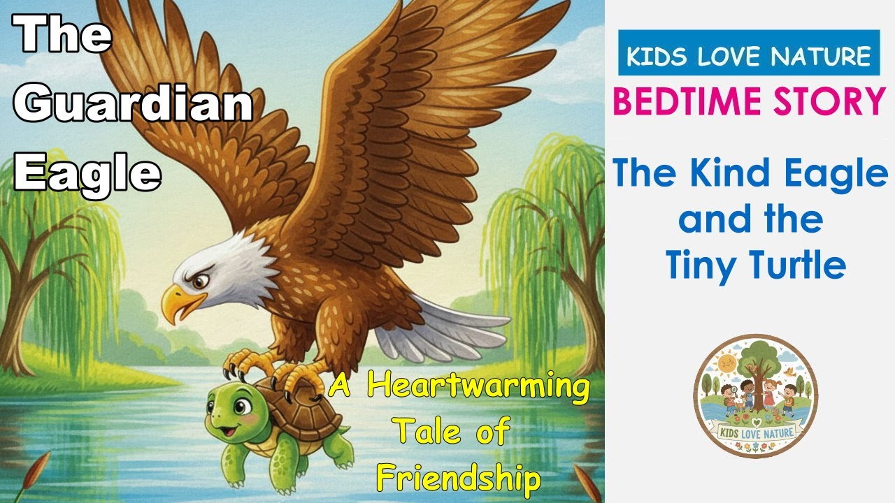The Kind Eagle and the Tiny Turtle 🐢🦅 | A Heartwarming Bedtime Story ...
