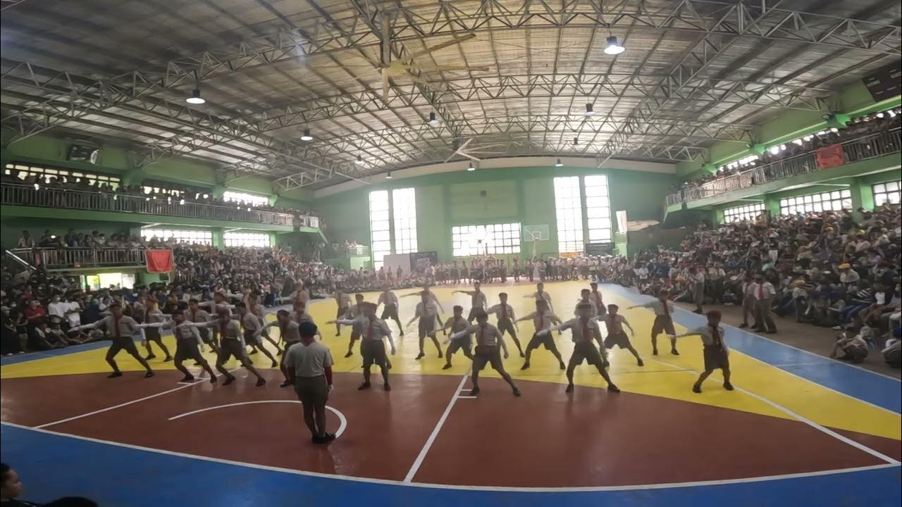 Baden Pawell Day Fancy Drill Competition (Mabini NHS) Davao City Council - YouTube