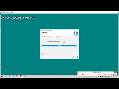 Fanuc ladder III v8.9 install - YouTube