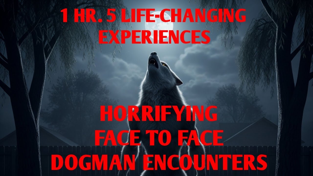 #DOGMAN, HORRIFYING FACE TO FACE DOGMAN ENCOUNTERS 1 HR & 5 LIFE ...