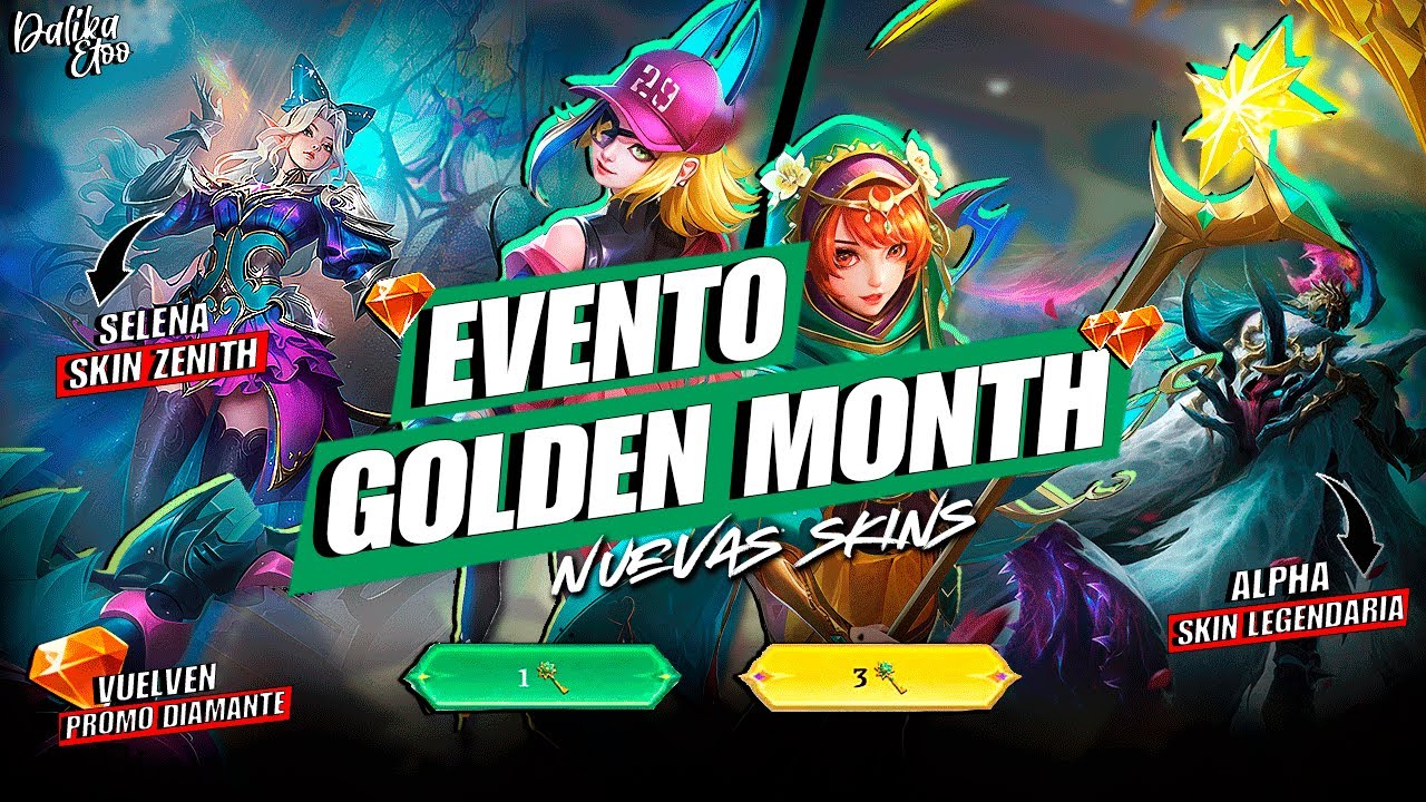 EVENTO GOLDEN MONTH - SELENA NUEVA SKIN "ZENITH" - ALPHA NUEVA SKIN ...