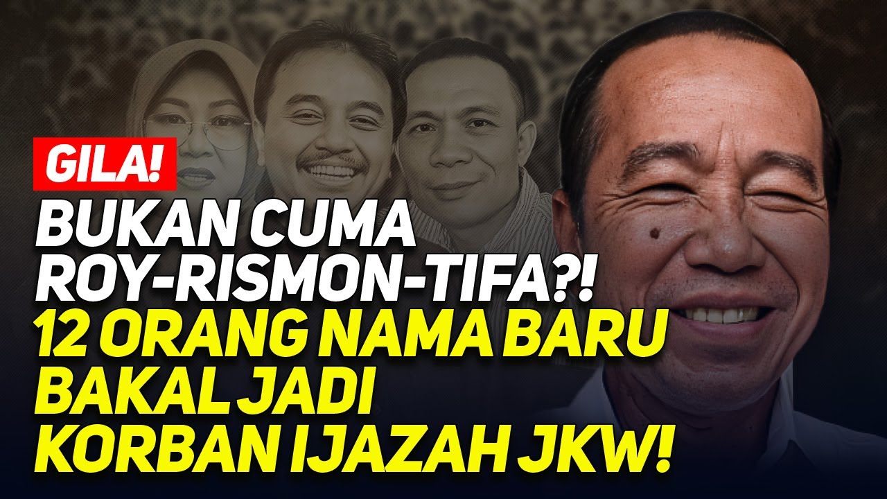 GILA! BUKAN CUMA ROY-RISMON-TIFA?! 12 ORANG NAMA BARU BAKAL JADI KORBAN ...