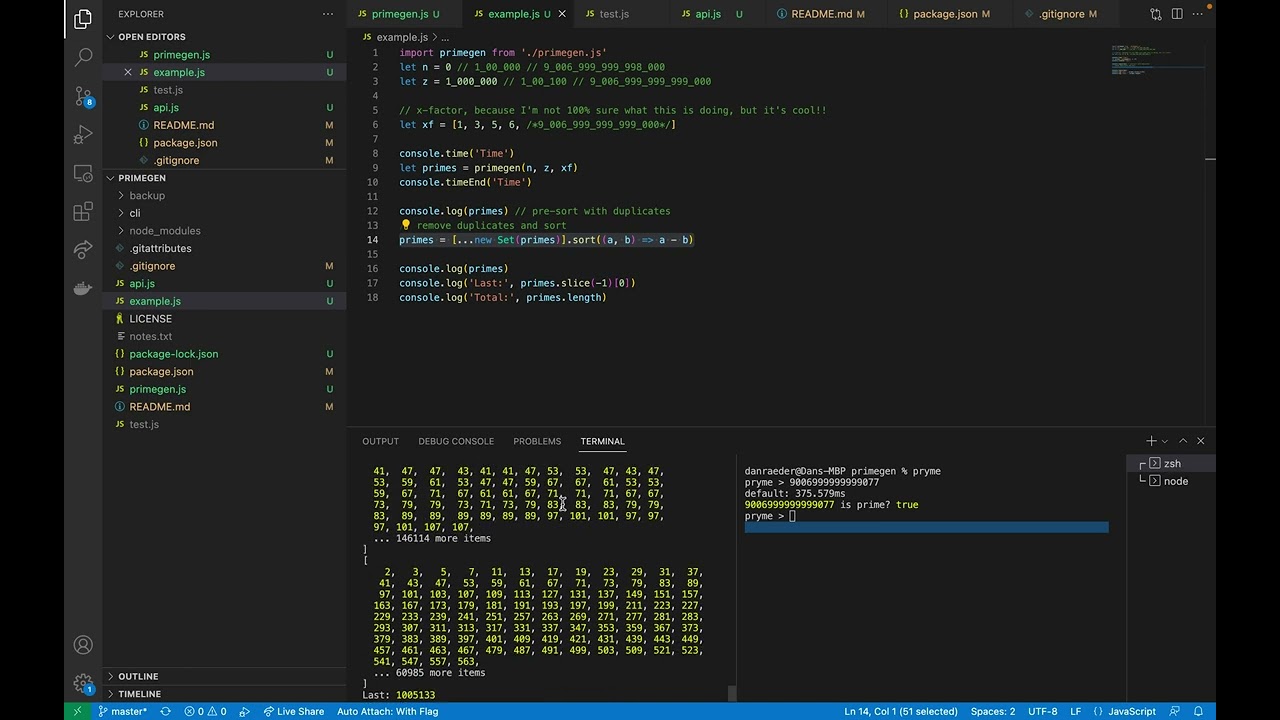My Prime Number Generator In Javascript YouTube My Prime Number Generator In Javascript YouTube
