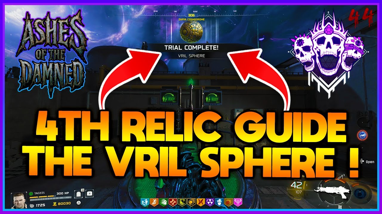 🔴THE VRIL SPHERE - 4TH RELIC HAS BEEN FOUND - BO7 ZOMBIES CURSED MODE ...