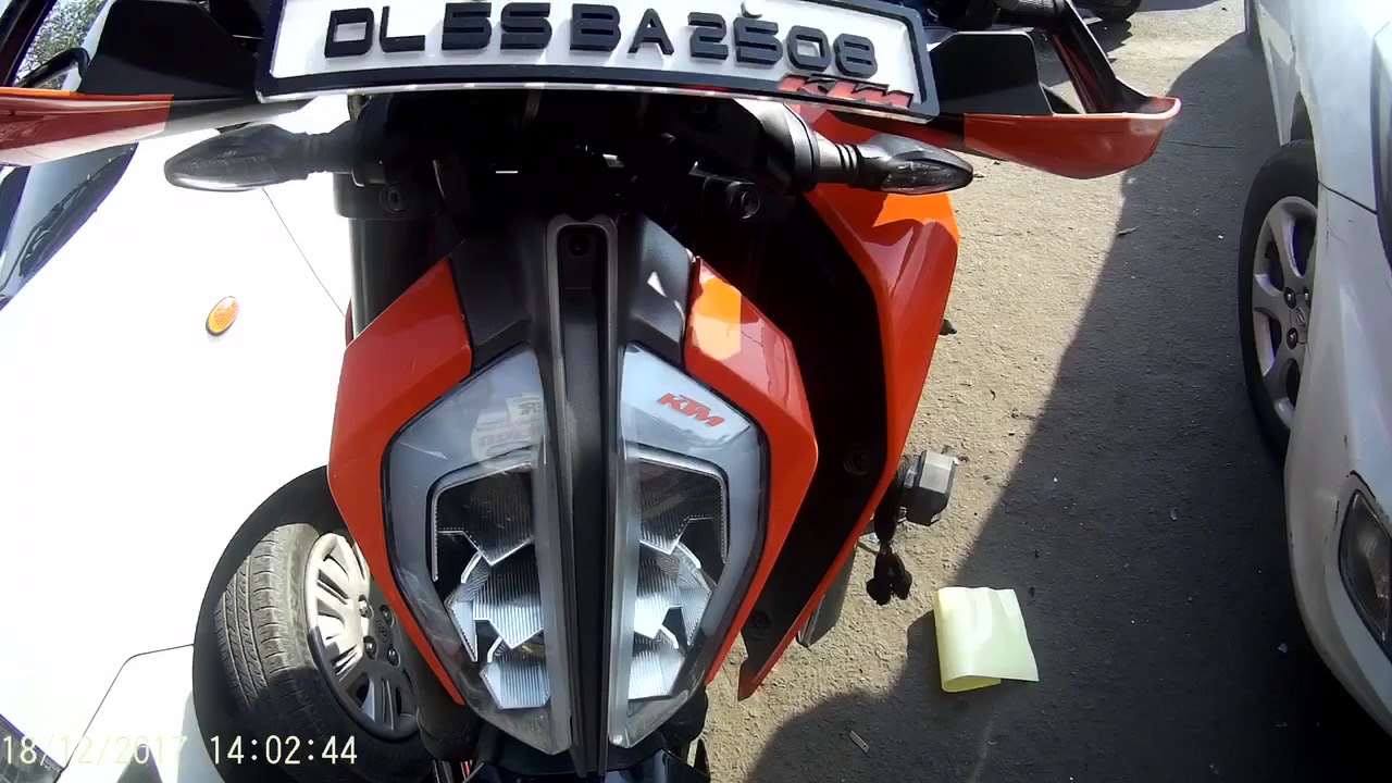 My duke 390 new number plate (Tilak Nagar) - YouTube