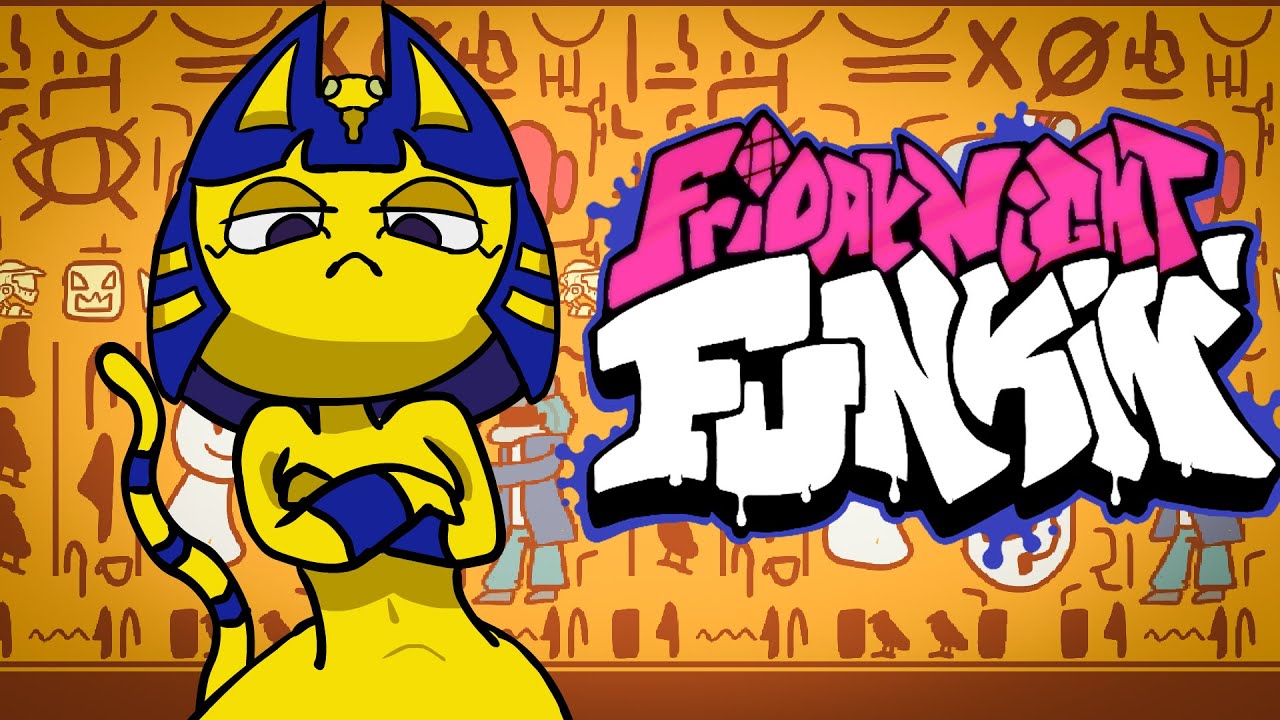 VS Ankha: A Tail of Trouble - Friday Night Funkin' Mod - YouTube