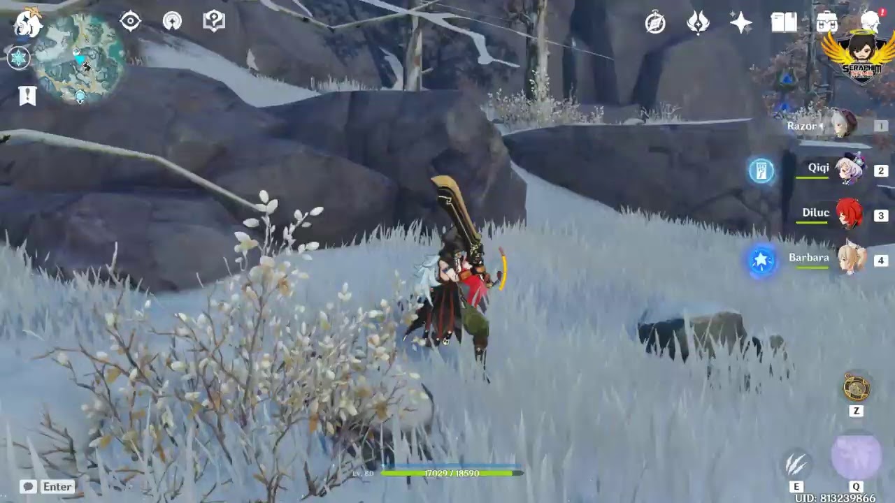 Genshin Impact: Explore to the New Area of Dragonspine - YouTube