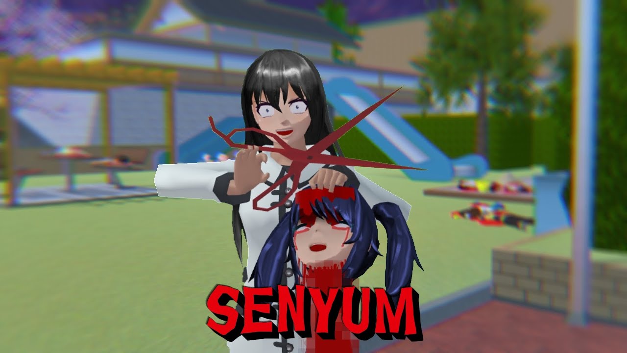 SENYUM || HOROR MOVIE SAKURA SCHOOL SIMULATOR - YouTube