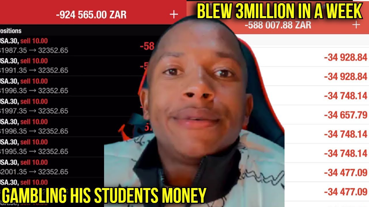 Leadership Monhla Blows R3Million of his students Money|Forex Traders ...