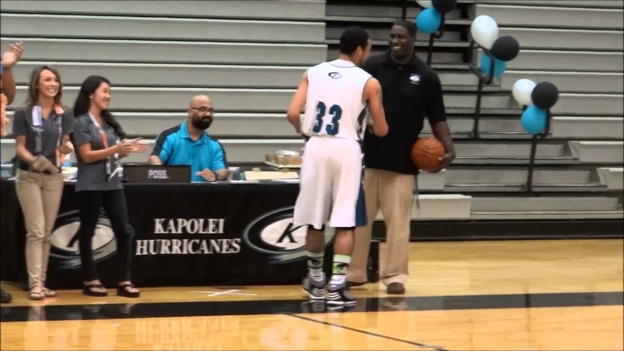 2013 - Zachary Reeves - Senior Night - Kapolei High School - Hawaii ...
