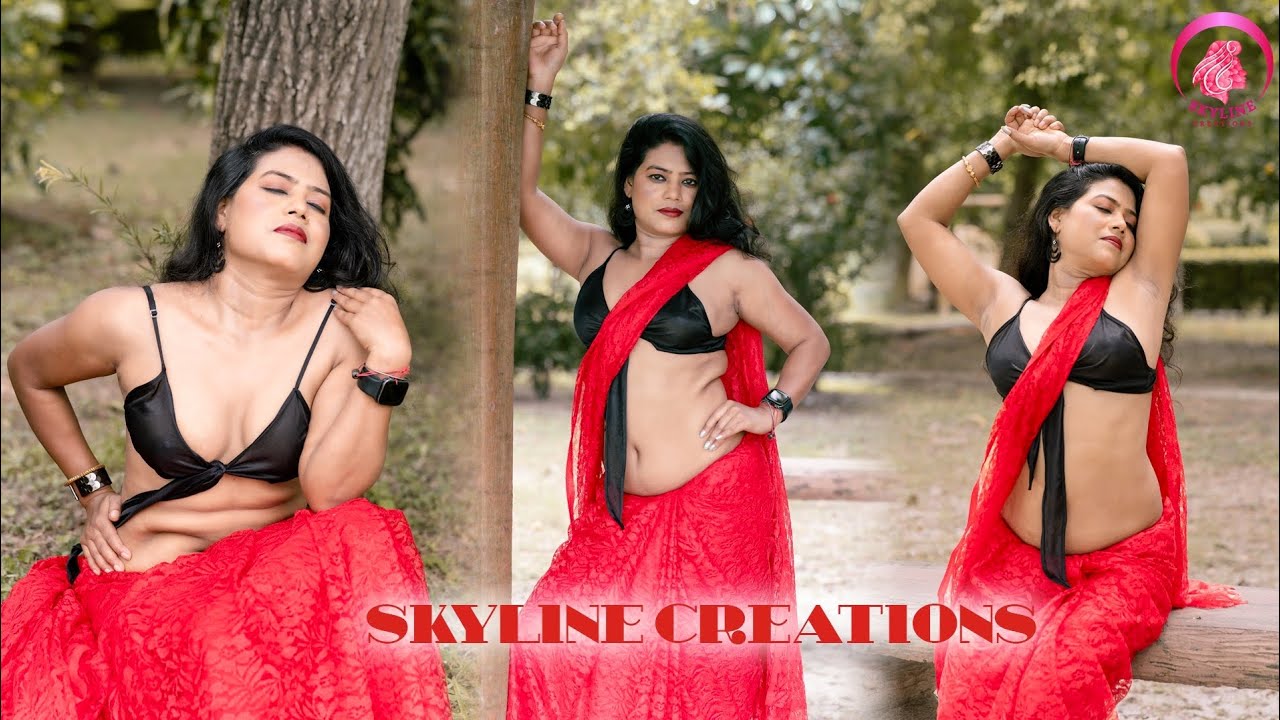 Ft.Nilima || High Fashion Saree Shoot || Saree Shoot || Outdoor Saree Shoot || Skyline Creations ...