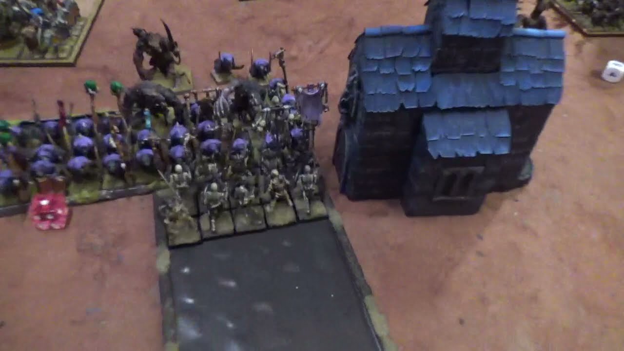Skaven vs Vampire Counts - 2400 Points WHFB 8th Edition - YouTube