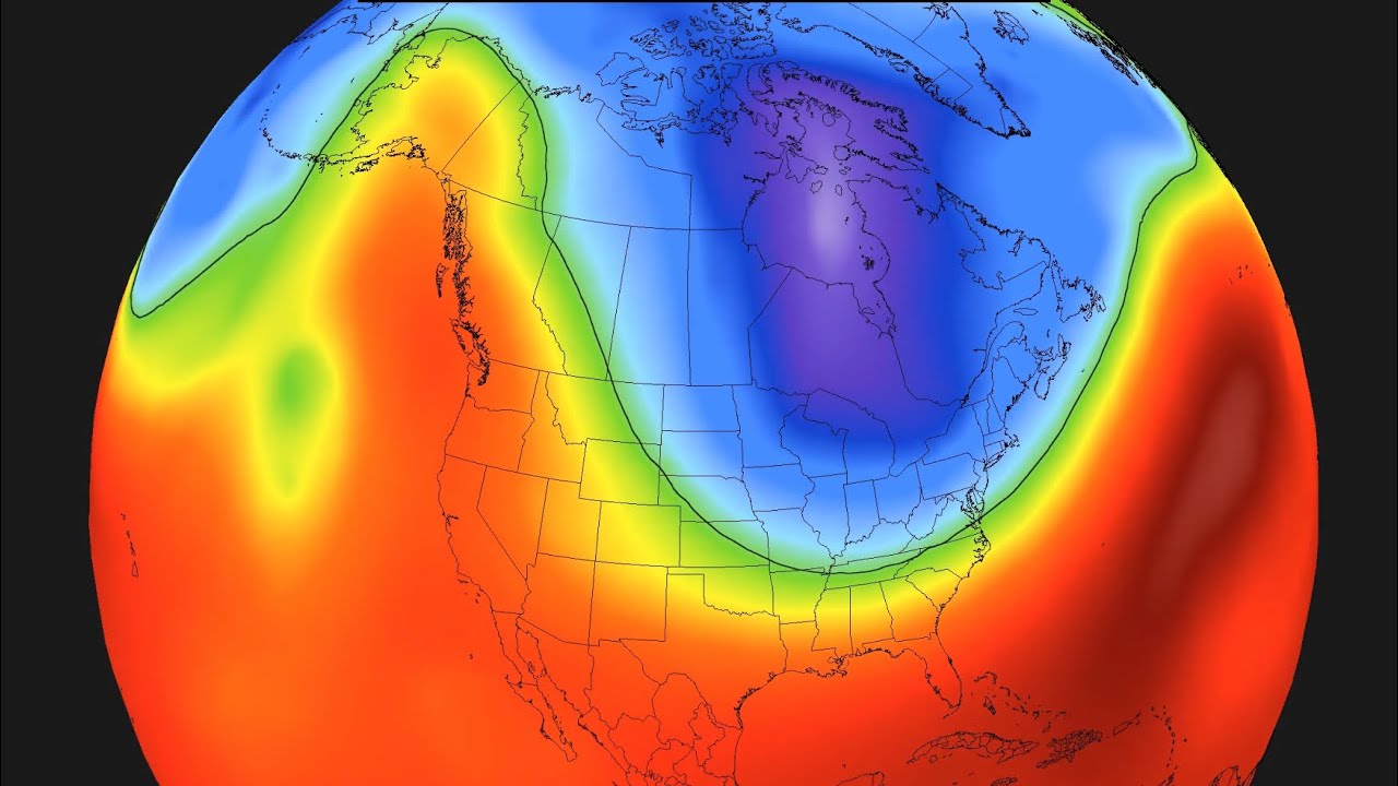 US weather forecast two week outlook - GFS Run: 2026-01-19 00z - YouTube