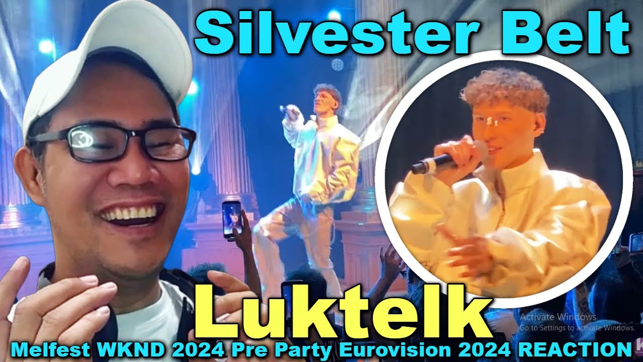 Silvester Belt - Luktelk - Melfest WKND 2024 Pre Party Eurovision 2024 ...