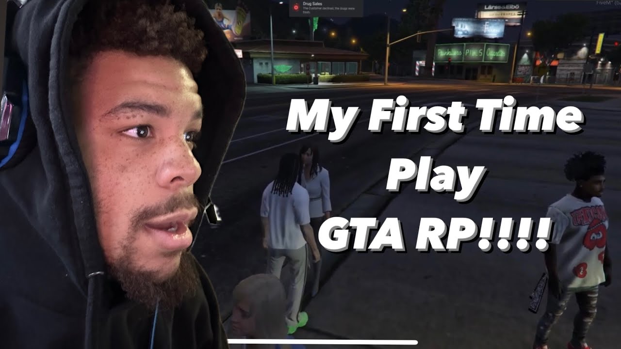 My First Day Out | Playing GTA 5 RP For The First Time!!!! - YouTube