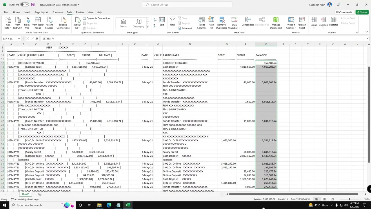 HOW TO CONVERT NOTEPAD BANK STATEMENT INTO EXCEL URDU HINDI YouTube how-to-convert-notepad-bank-statement-into-excel-urdu-hindi-youtube