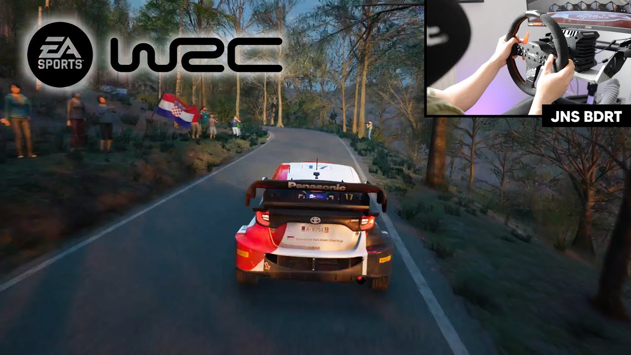 🇭🇷 EA SPORTS WRC | Toyota Yaris WRC | Rally Croatia | Fanatec CSL DD ...