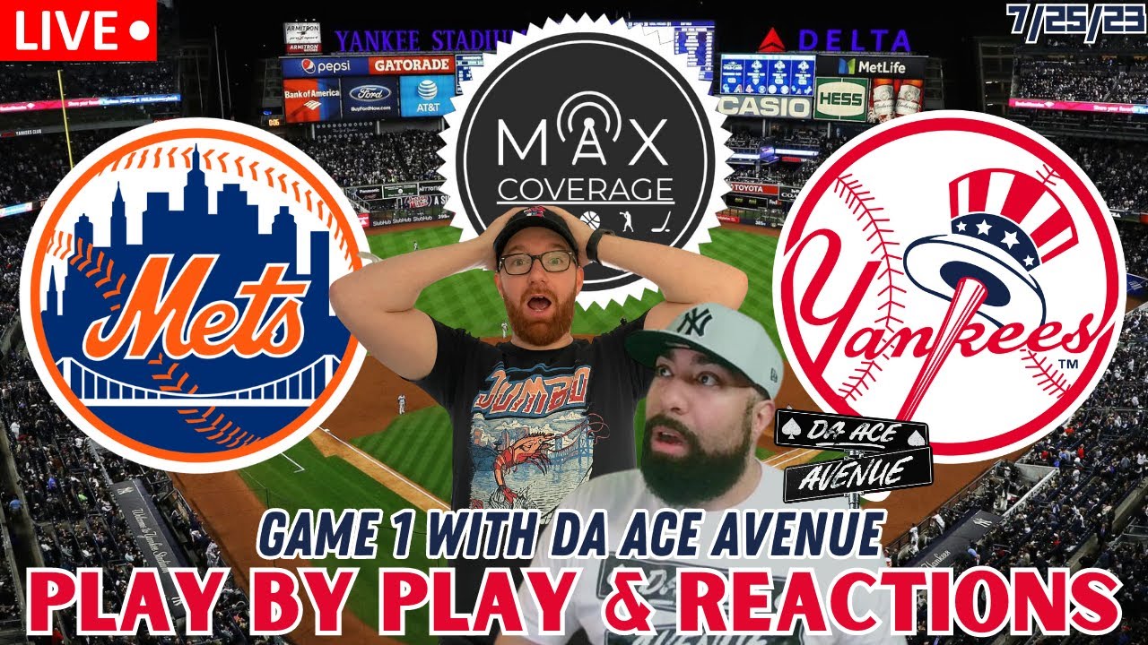 WATCH LIVE🔴 | New York Mets vs New York Yankees | Play-By-Play with ...