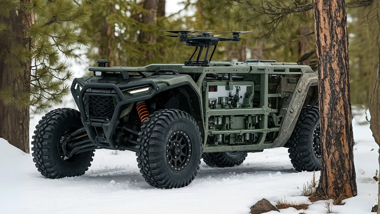 The US Army's New Secret Weapon? This AI Robot Tank Needs No Driver ...