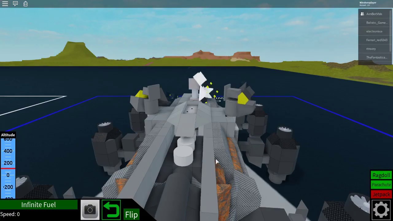 (plane crazy roblox) new hover vehicle. icarus VII engines - YouTube