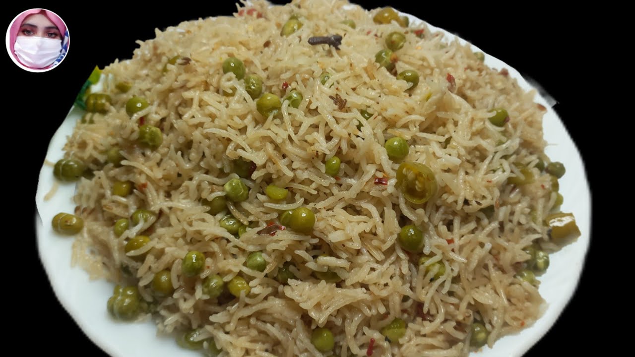Low Cost Lunch White Mater Pulao Recipe Less Ingredients By Musarat low-cost-lunch-white-mater-pulao-recipe-less-ingredients-by-musarat