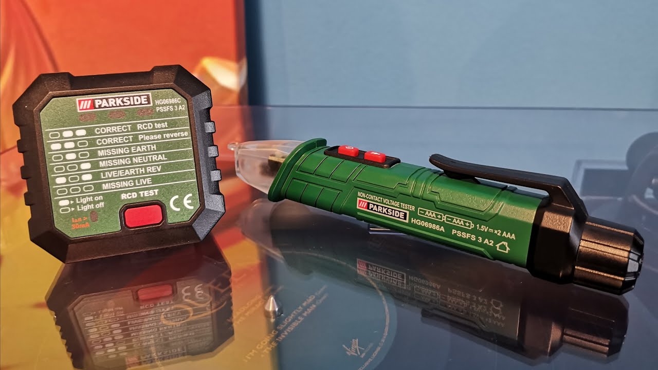 Am testat Detectorul de tensiune și Testerul pentru priză Parkside ...