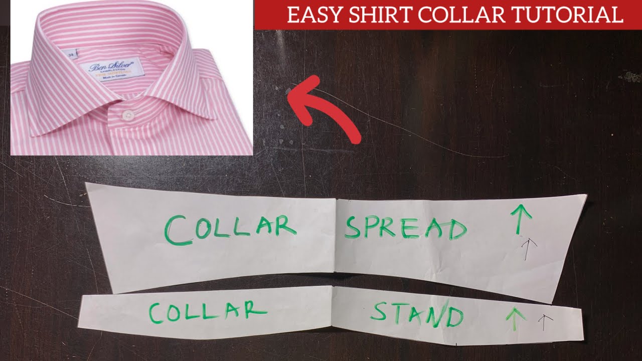 How to Sew a Shirt Collar Step-by-Step | Beginner Friendly Collar ...