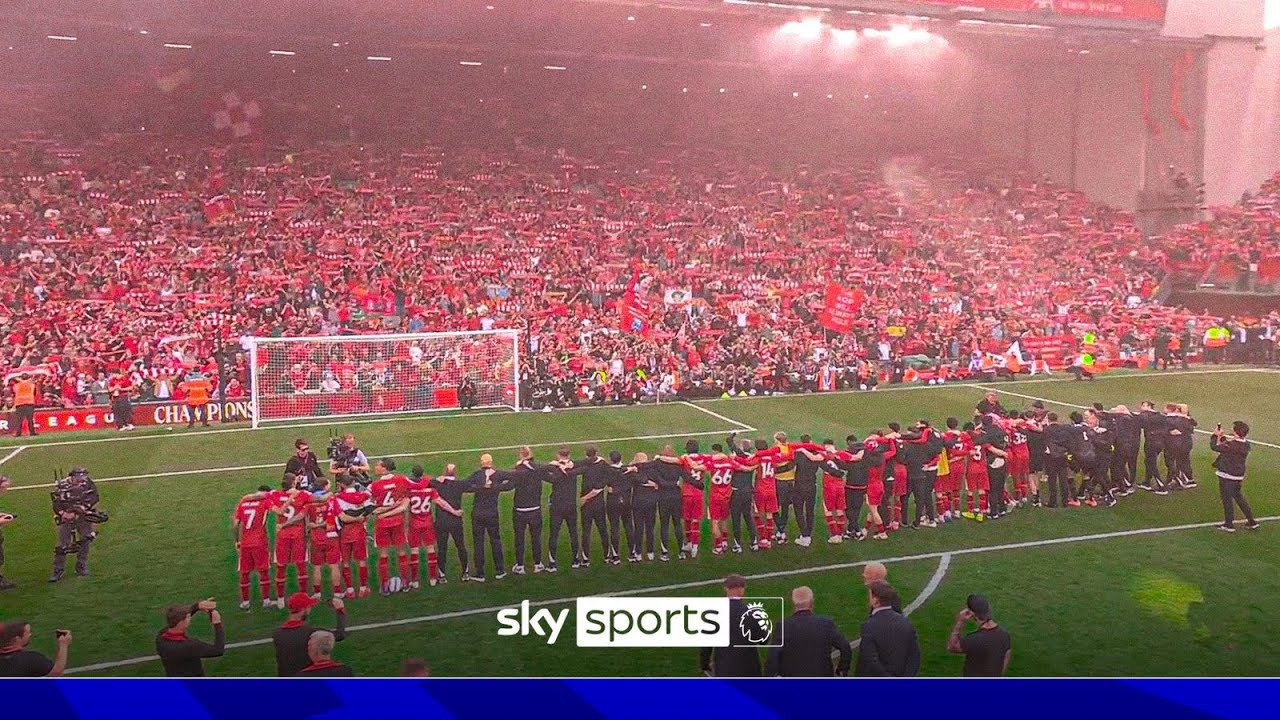 VIDEO: Liverpool players sing You'll Never Walk Alone as they are ...