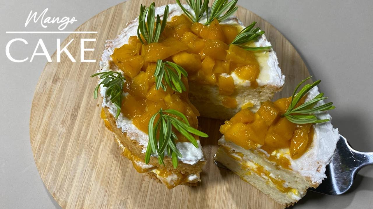 Mango Cake recipe | How to make Mango Cake | Simply & Easy Dessert ...