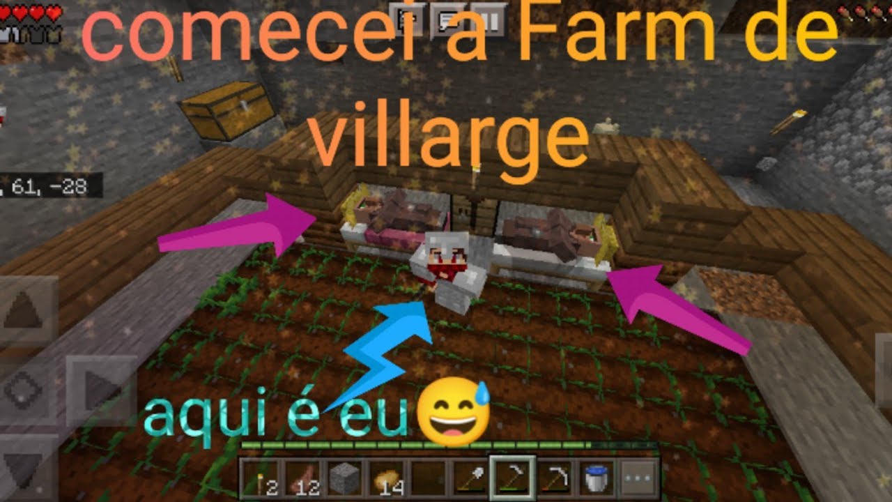 Finalmente comecei a Farm de Village!(EP3) agora sim o bicho vai pegar ...