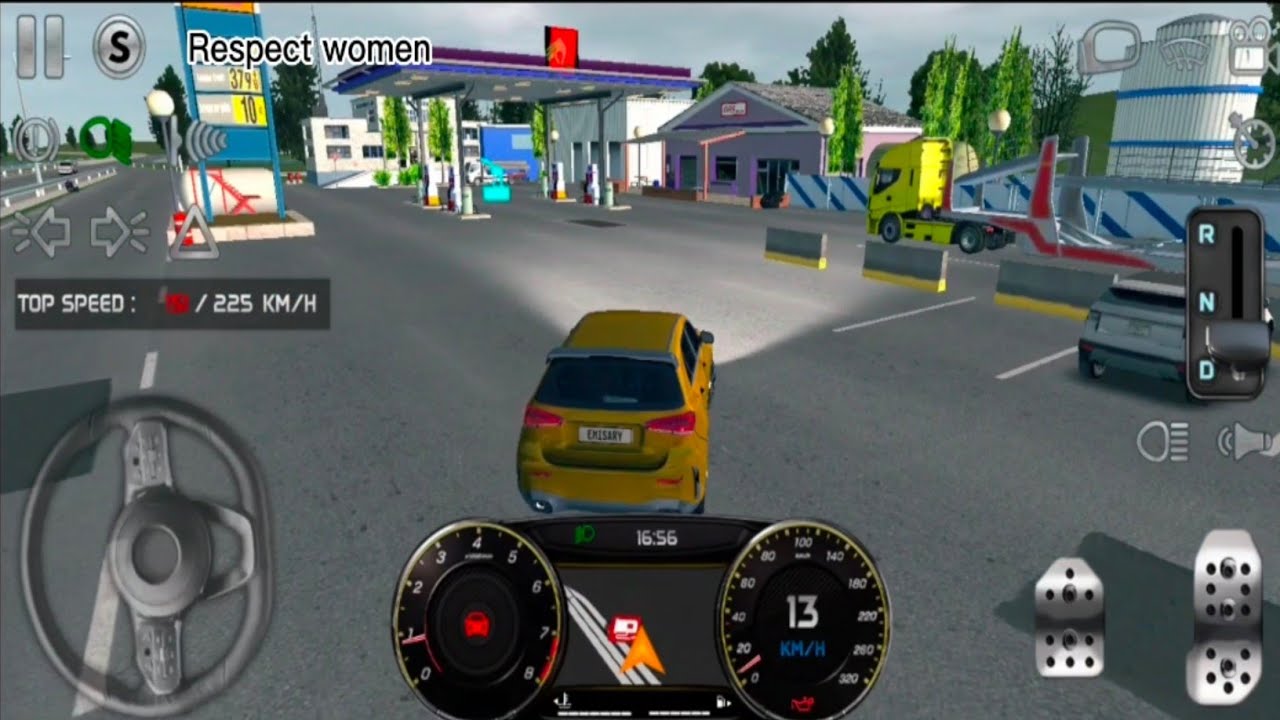 Real driving sim gameplay | real graphics car free driving gameplay # ...