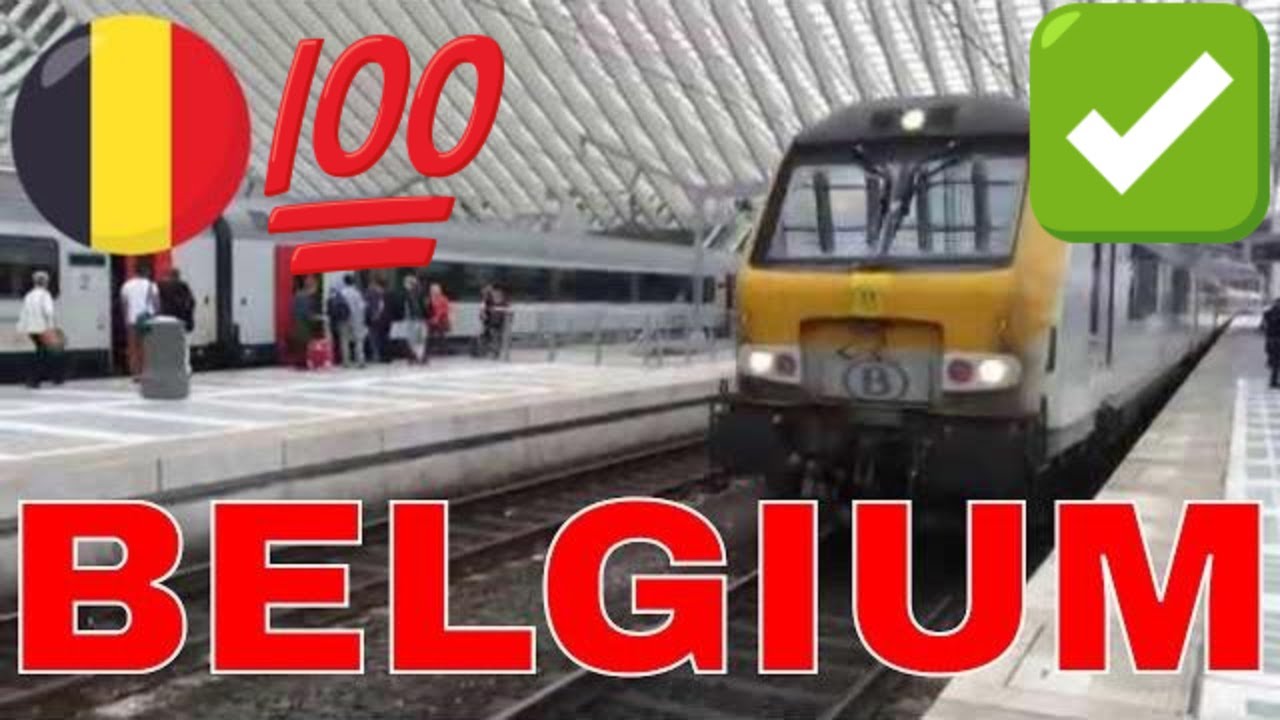 Liège-Guillemins Railway Station - IC (InterCity) - SNCB - Belgium ...