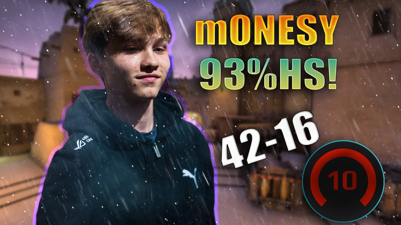 m0NESY INSANE 42 FRAGS on Mirage 93% HS 🥵🥶 CSGO m0NESY POV - YouTube
