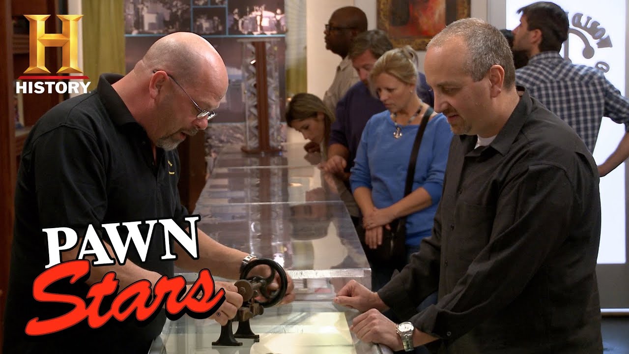Hand Crank Key Cutter | Pawn Stars - YouTube