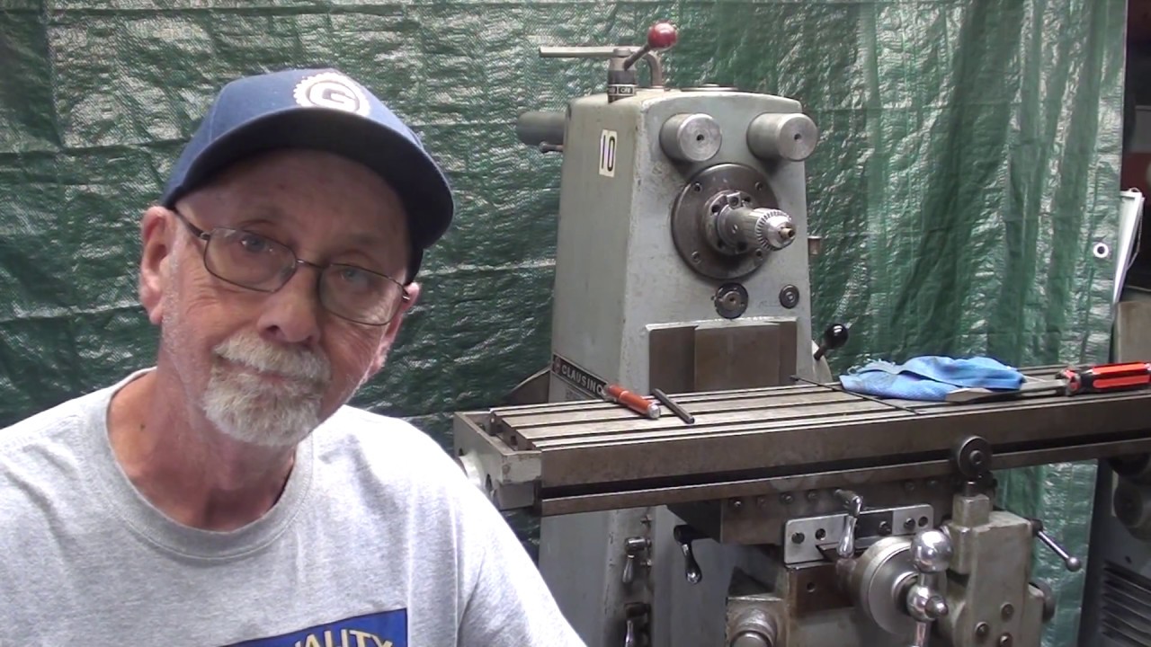 New CLAUSING Milling Machine Tips #500 pt 5 tubalcain oiling - YouTube