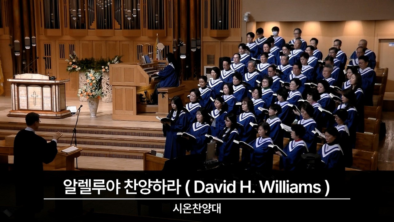 2026.02.01 / 시온찬양대 / "알렐루야 찬양하라 (David H. Williams)" - YouTube