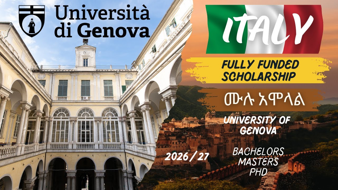 How to apply for University of Genova, Italy 2026/27 intake | Fully ...