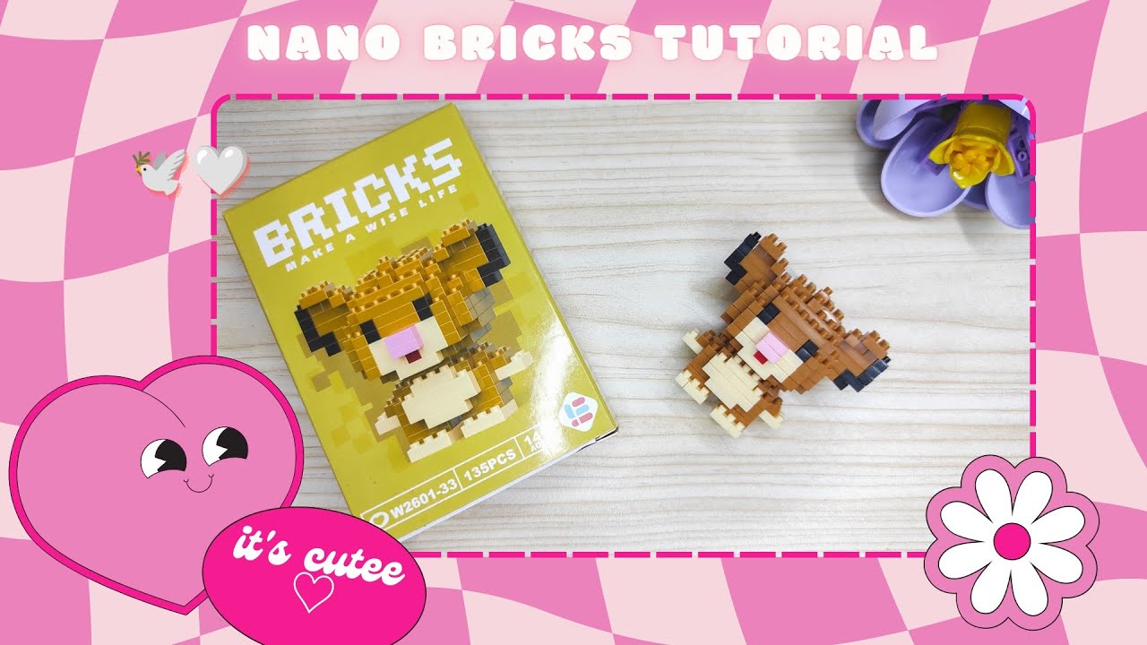 LET'S BUILD NANO BRICK CHARACTER : SIMBA - YouTube