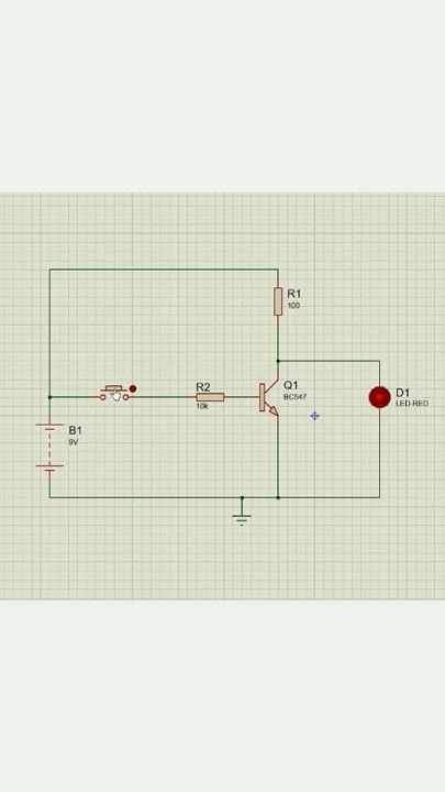 NOT Gate Using Transistor #electronics - YouTube