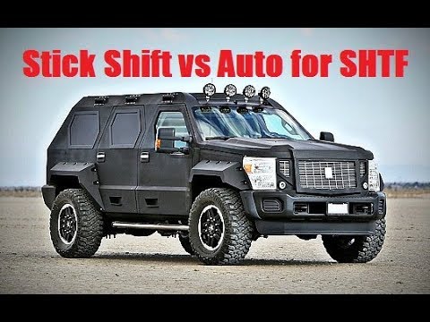 Prepper bugout vehicles - Manual vs auto - One is better for SHTF!