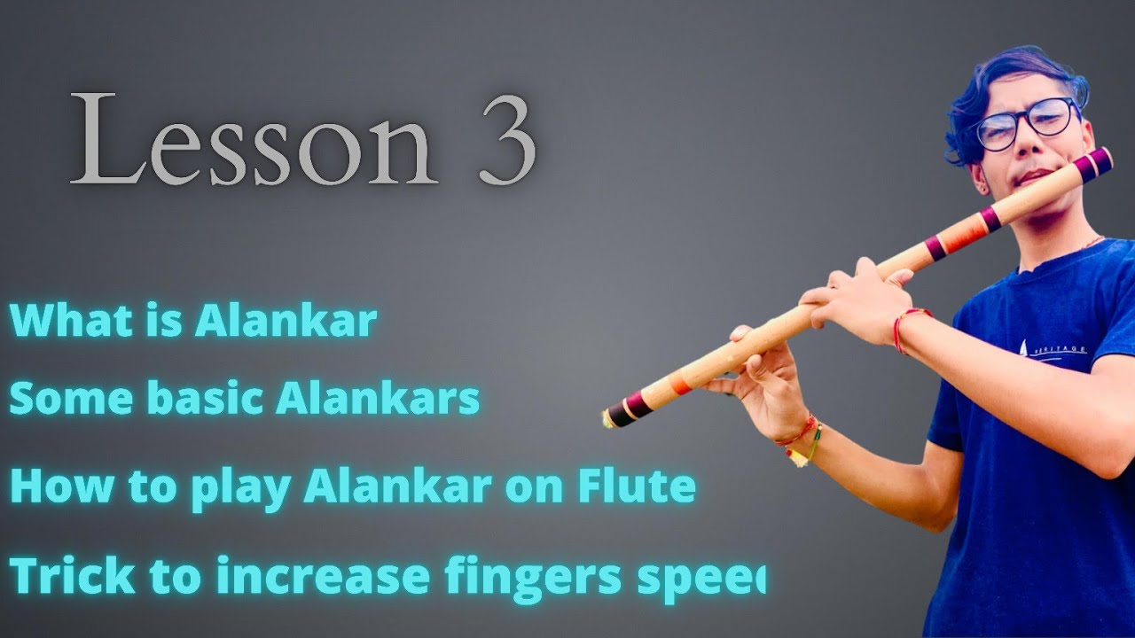 What is Alankars|How to play Alankar on Flute| Some basics Alankar # ...